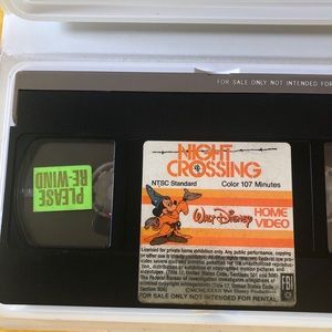 Disney | Other | Disneys Night Crossing Vhs | Poshmark